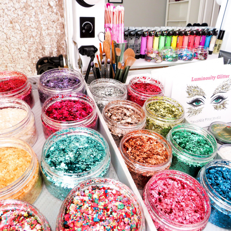 Luxury Eco Glitter Bar Hire - Tie The Knot Wedding Directory